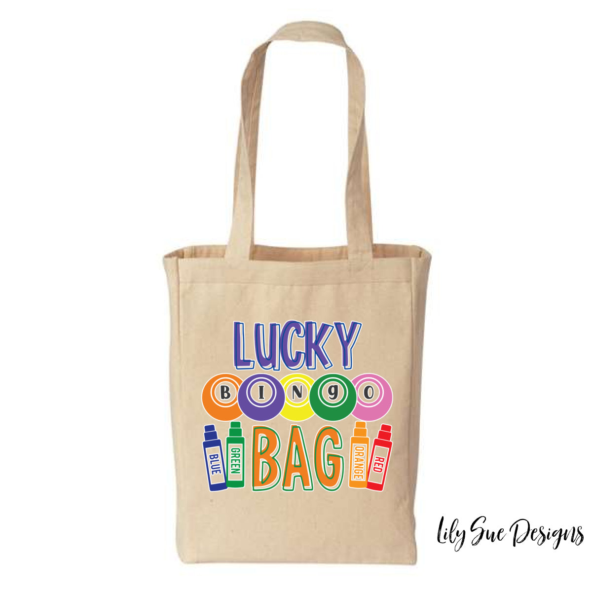 Bingo Tote – Lily Sue Designs